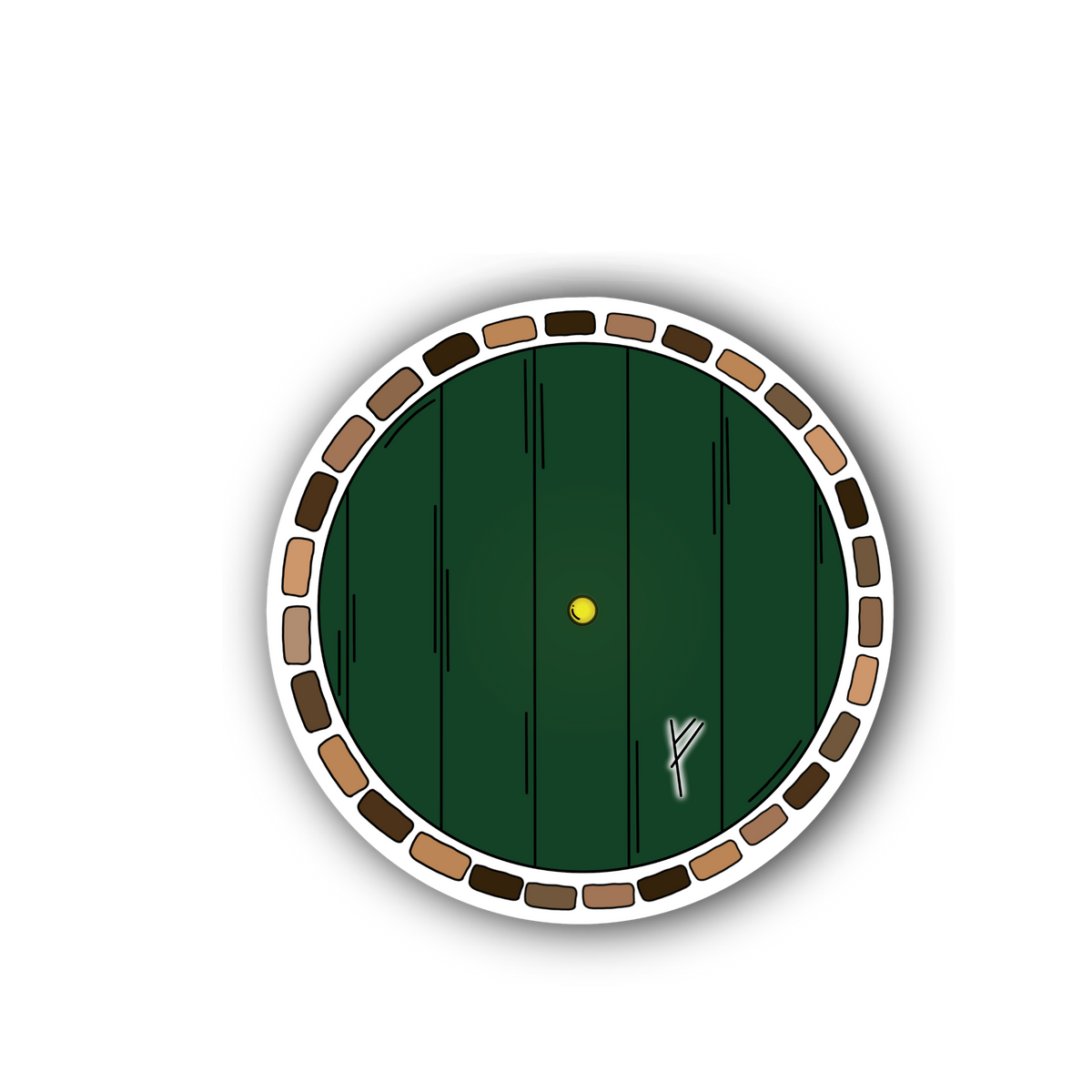 The Shire Front Door Sticker – ShirtHappens